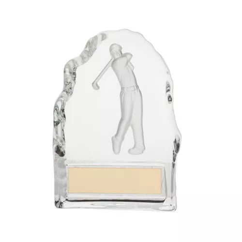 Challenger Golf Glass Trophy | 110mm | G5, Buy Online in UK from Tower T...