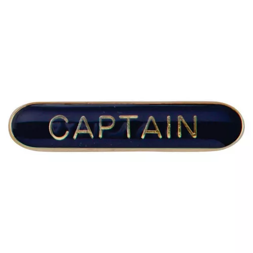 Scholar Bar Badge Captain Blue | 40mm | , Buy Online in UK from Tower Tr...