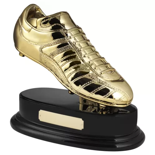 Golden Boot Football Trophy | 102 x 102mm , Buy Online in UK from Tower ...