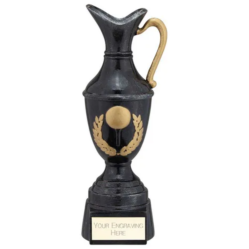 Replica Golf Claret Jug Trophy | Antique Black & Gold | 135mm | G5A, Buy...