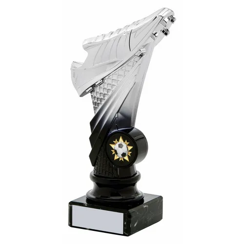 Velocity Football Boot Trophy | Silver/Black | 175mm, Buy Online in UK f...